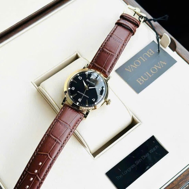 Đồng hồ nam dây da Bulova Automatic 97A151 Limited – YuuChan Hàng Nhật